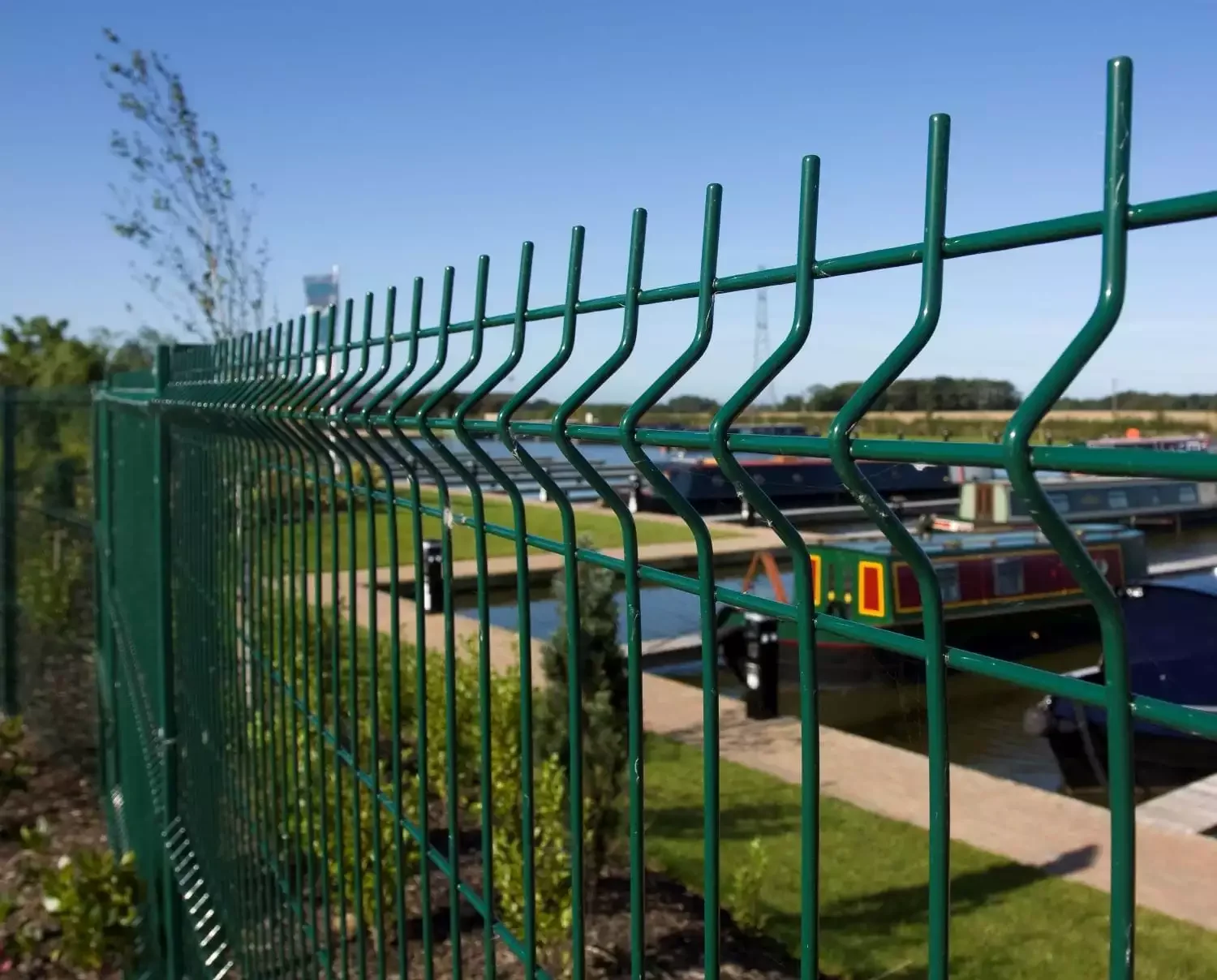 Ht-fence Customized Powder Coating Fence Panels Steel Wire Mesh Fencing ...