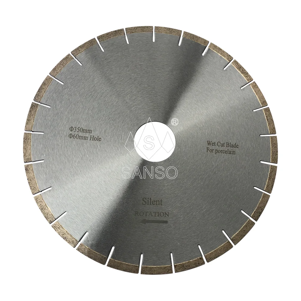 Sanso Customized Wet Cutting Sharp Porcelain Cutting Blade Diamond Saw ...