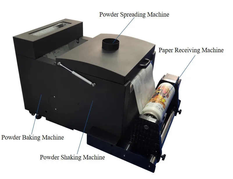 A3 Powder Shaking Machine for A3 DTF Printer with Dryer