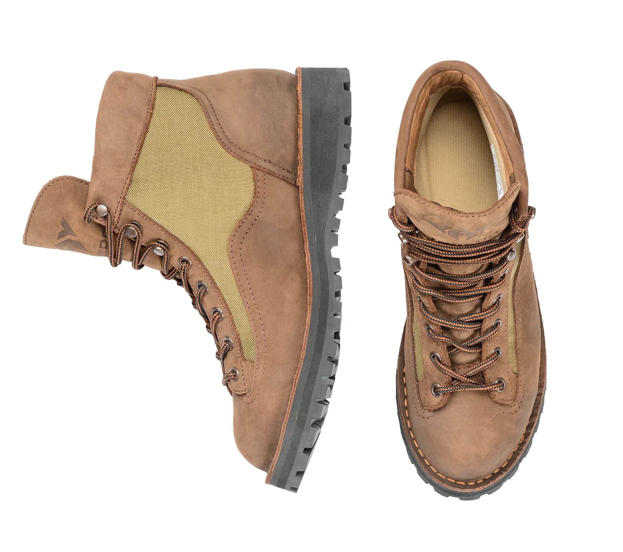 Yakeda Men Boots Genuine Leather Suede Outdoor Hiking Wear Combat ...