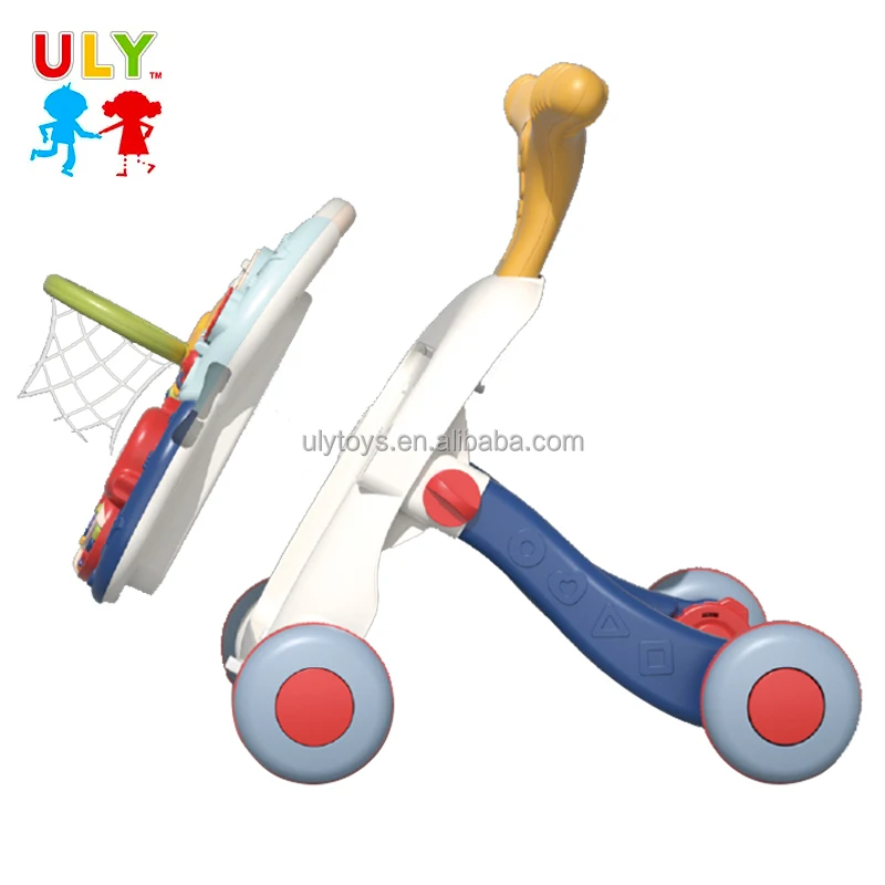 2-in-1 Plastic Activity Play Center Infant Stroller Learning Table and ...