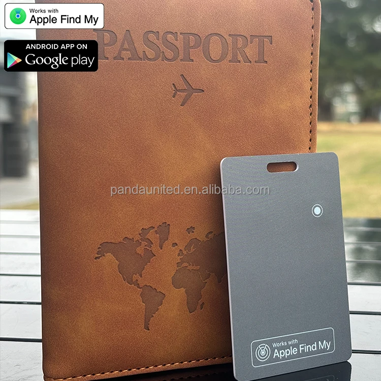 Apple Mfi Certified Wireless Charging Air Card Wallet Finder Find My ...