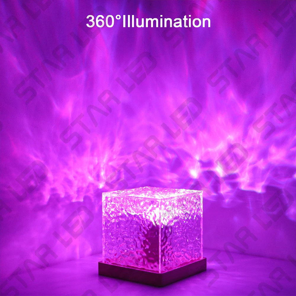Dynamic Water Ripple Light Effect RGB Remote Control
