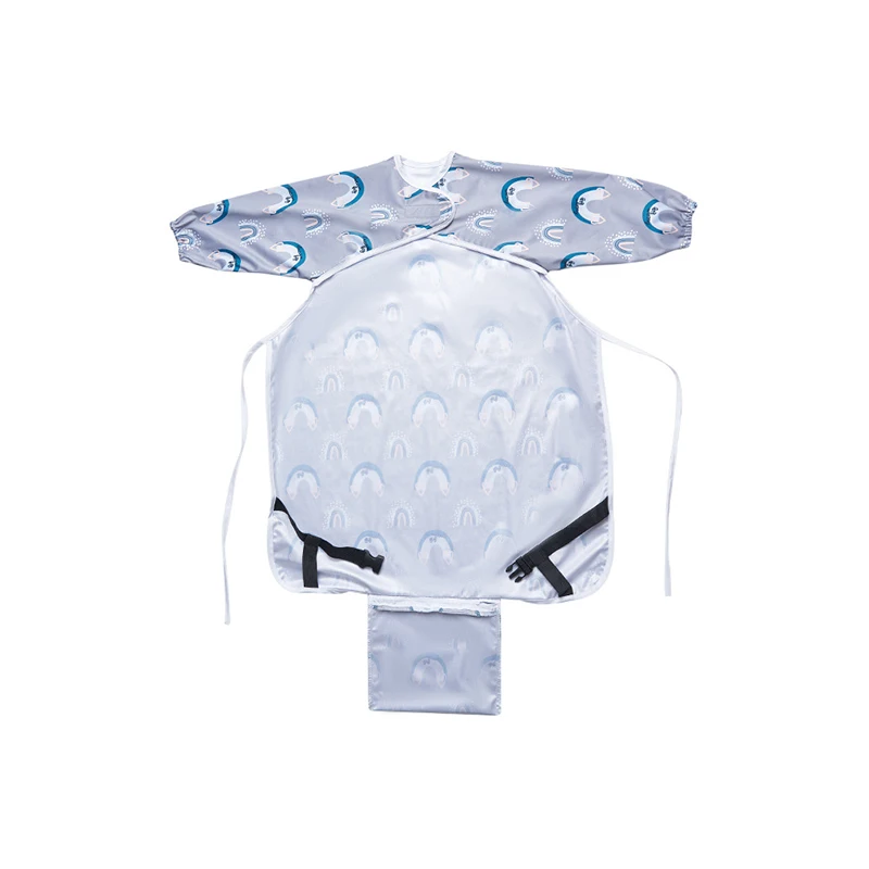 High Chair Bib Covers For Baby Attaches To Highchair Waterproof Baby ...