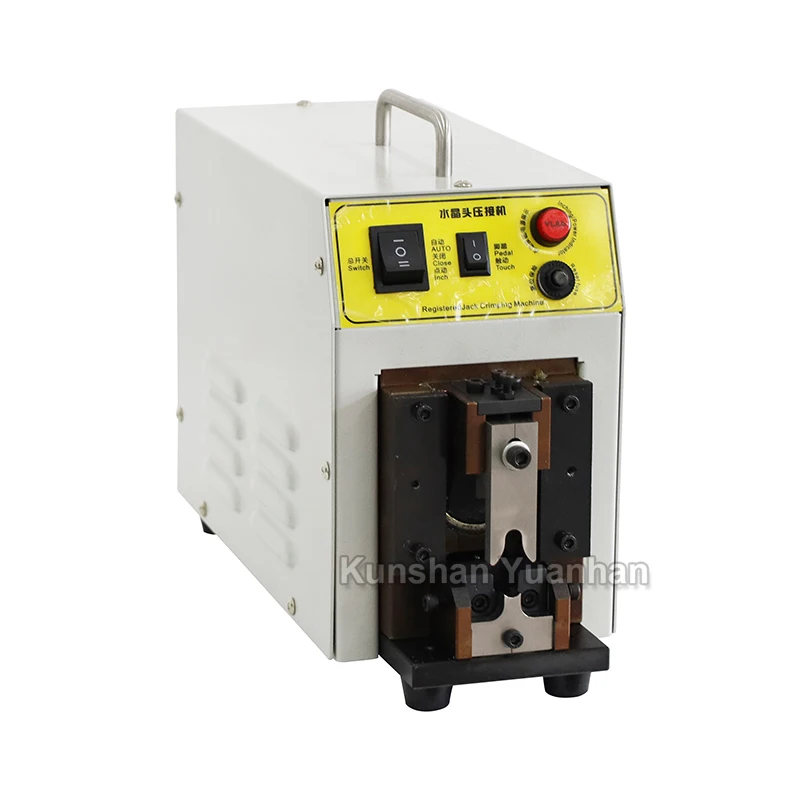Rj45 Crystal Head Crimping Machine Crystal Head Connector Pressing ...
