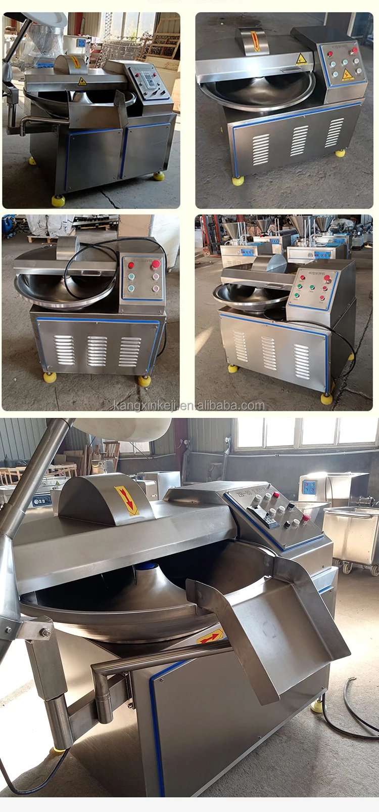 Meat Bowl Cutter Machine - 300W Buffalo Chopper for Efficient Meat ...