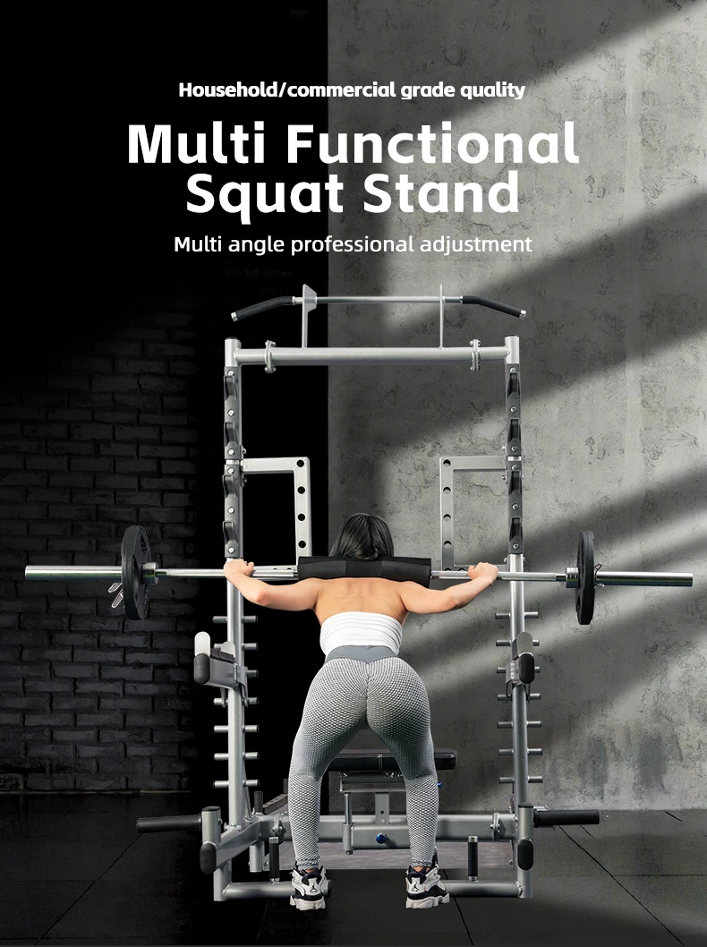 Gym Exercise Equipment Half Rack Gym Strength Training Half Squat Rack ...