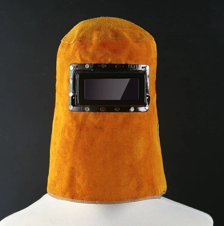 Cowhide Welding Cap,Welder Anti-ironing Cap,Shawl Cap,Welding ...