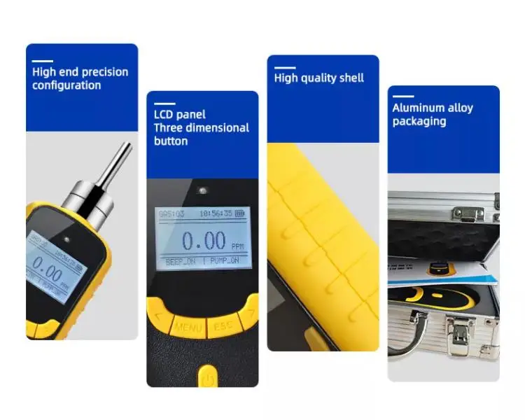 Portable Ph3 Ch3br So2f2 Gas Detector With Pumping Sampling For ...