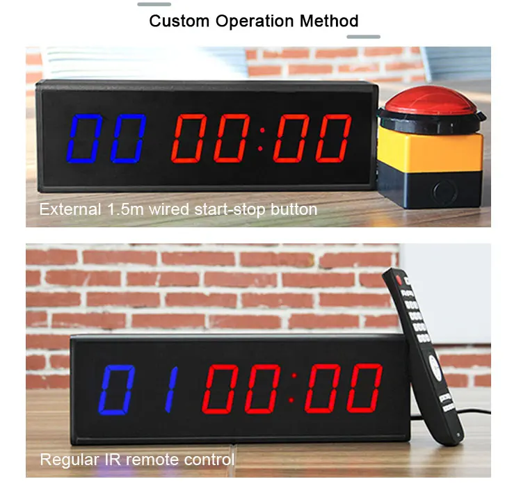CHEETIE CP013 Portable LED Interval Timer for Home Gym