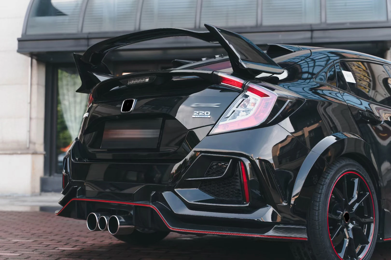 Car Modified FK8 Type R Body Kit for Honda Civic 2016-2021 | Upgrade ...