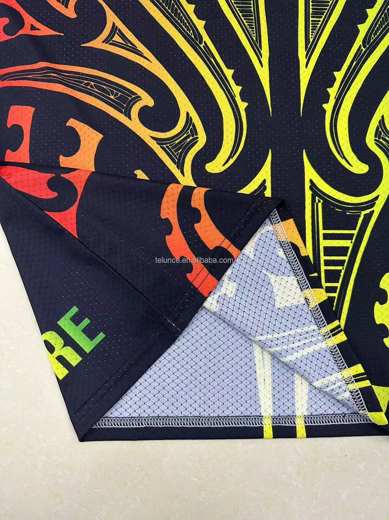 Custom Indigenous Velcro Tag Shorts Aboriginal Pacific Australian ...