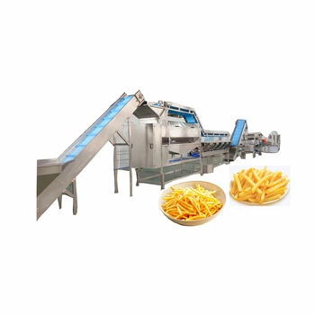 Automatic Industrial Potato Chips Production Line Potato Chip Machine ...