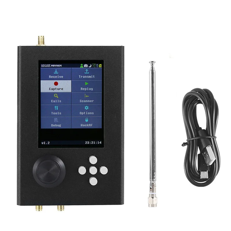 Hackrf Portapack H2 - 1mhz to 6ghz SDR Radio Transceiver