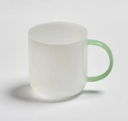 Wholesale Customized Nordic Color Jade Glass Espresso Mugs Vintage High ...