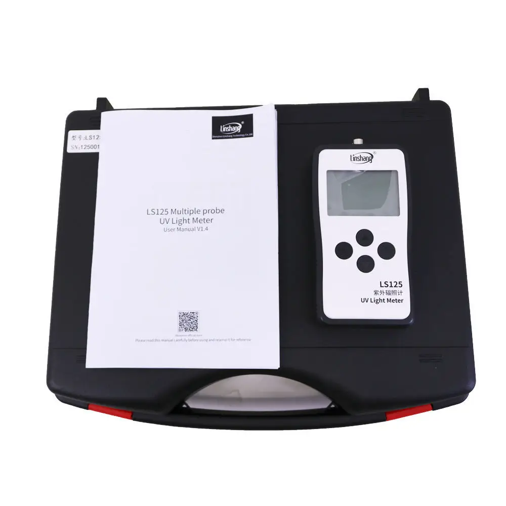 Portable Ls125 Ultraviolet Light Meter With Uvcled-x0 Probe 240nm-320nm ...