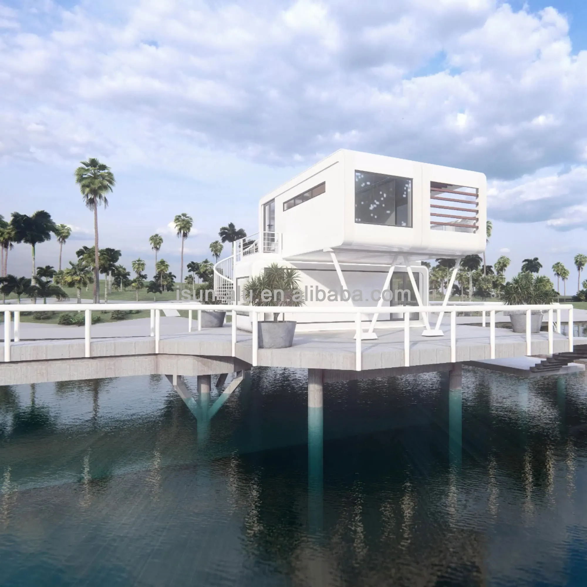 40ft Foldable Capsule Hotel Australian Standard Sleep Box Modern Parts ...