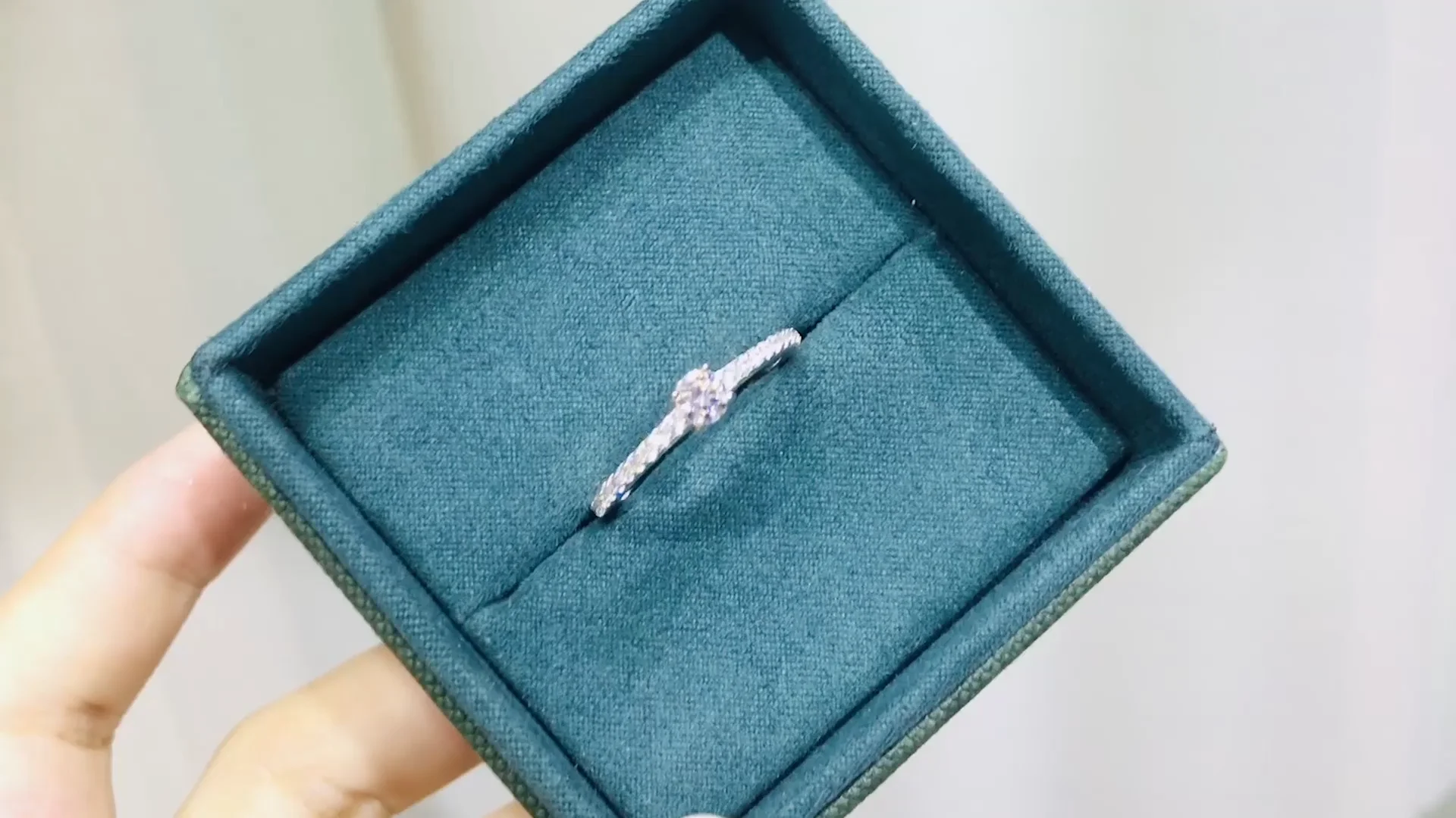 Czcity Real Gra Diamond Woman Wedding Band Certified And Vvs1 Small 0 ...