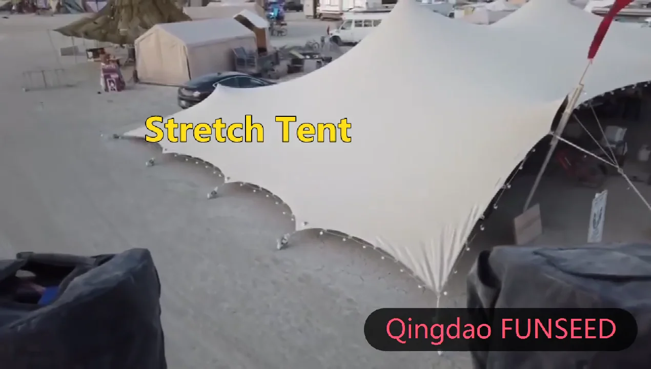 Strong Seams Material Vinyl Fabric Tarp Bedouin Stretched Tent For ...