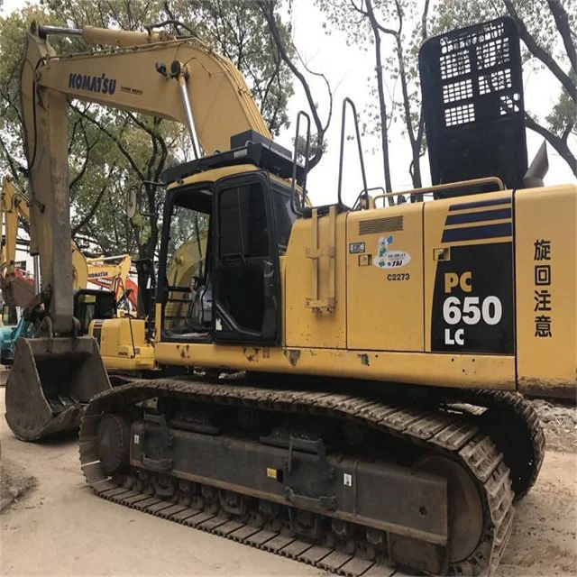 99% New Used Heavy Crawler Excavator Komatsu PC650 Excavator Digger ...