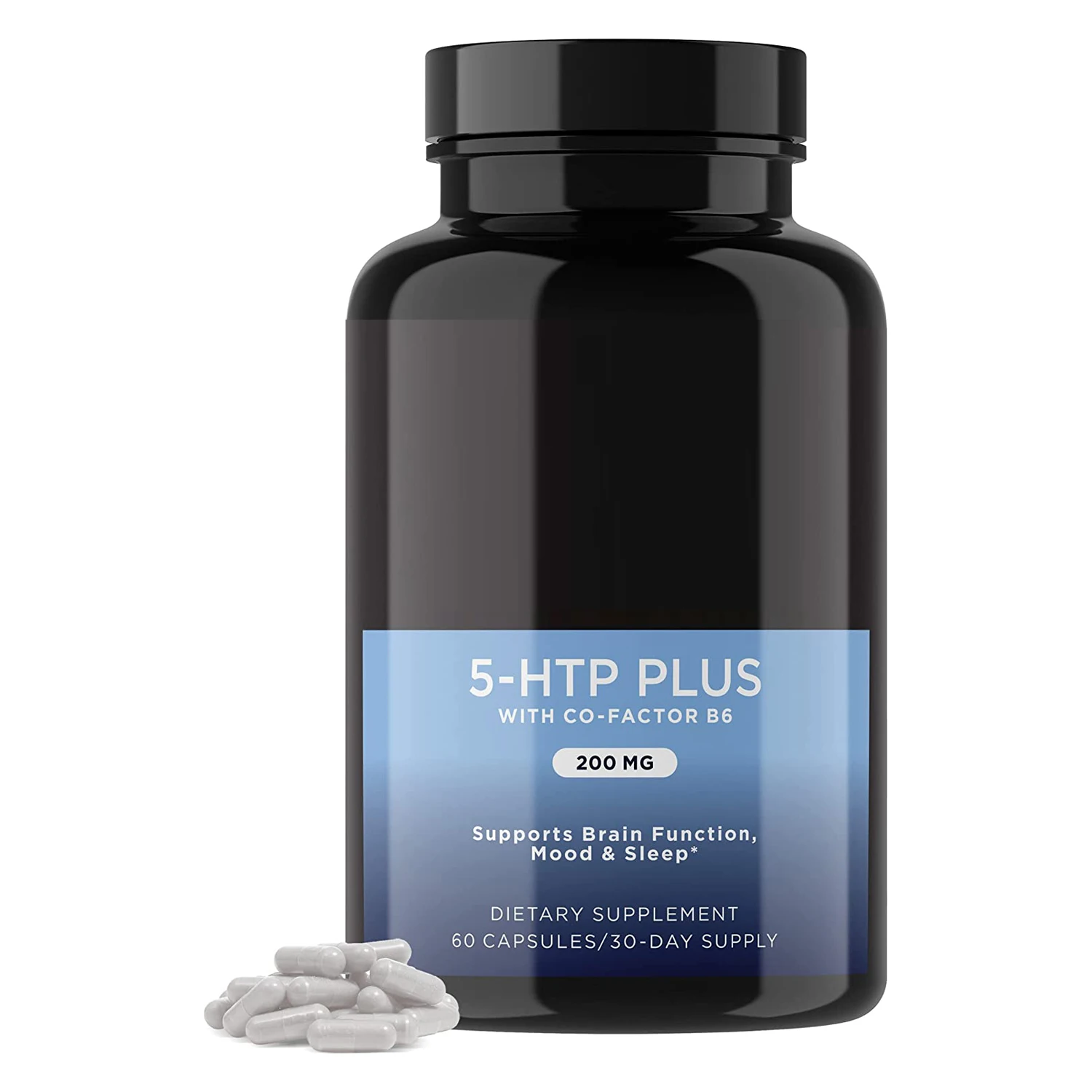Oem Vegan 5-htp Capsules Good For Sleep,Relax Brain,Private Label - Buy ...