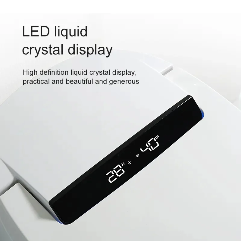 Japanese Fashion Automatic Sensor Flush Bathroom One Piece Intelligent ...