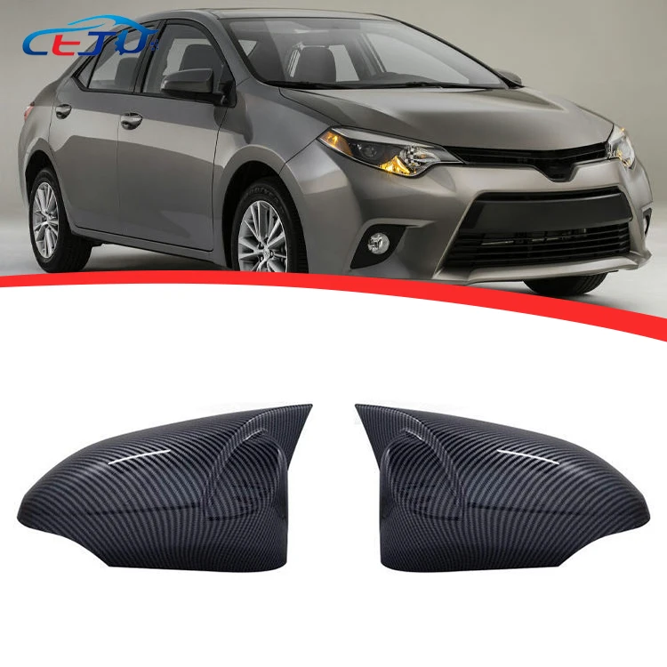 Rearview Mirror Mirror Cover Modified Special Rear View Mirror Shell Horn Model for Toyota Corolla 2014 2015 2016 2017 2018 Alibaba