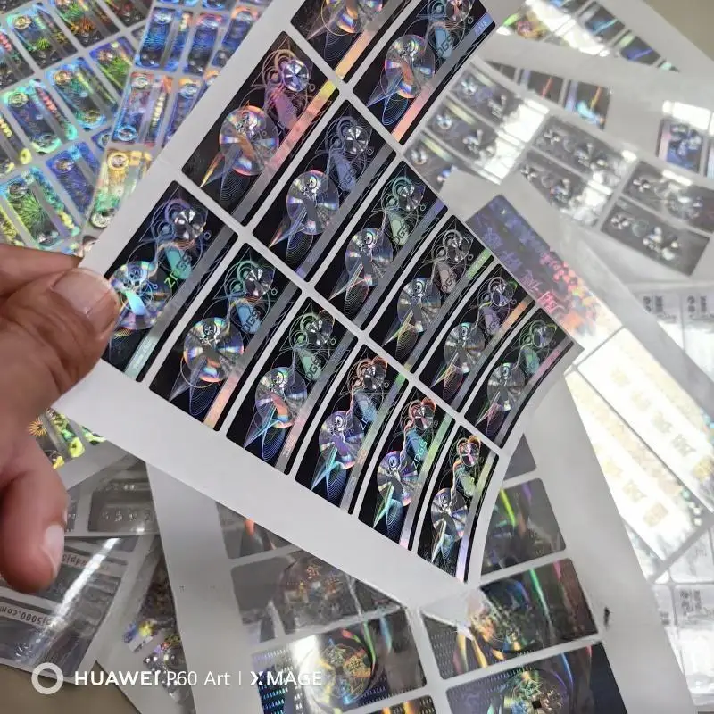 Party Novelties Custom Hologram Sticker - Halloween Cosplay Props