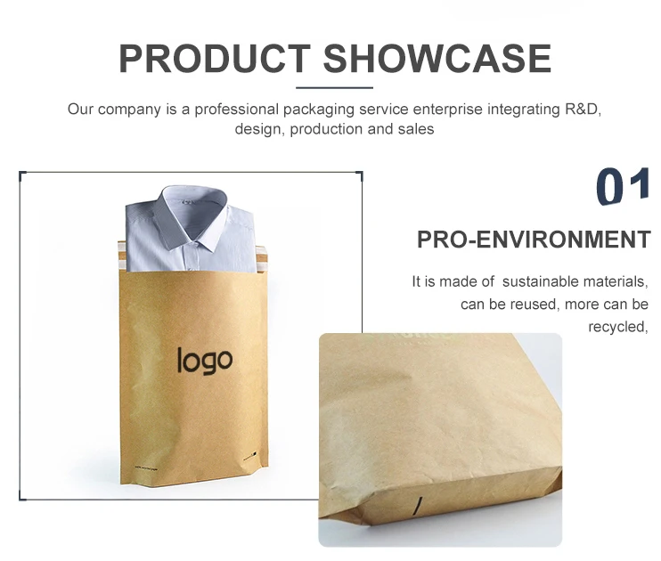 Kraft Paper Poly Envelopes - Sustainable Mailing Solutions