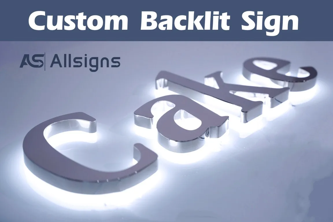 Custom Business Signs Metal 3d Sign Logo For Wall 3d Glow Outdoor ...