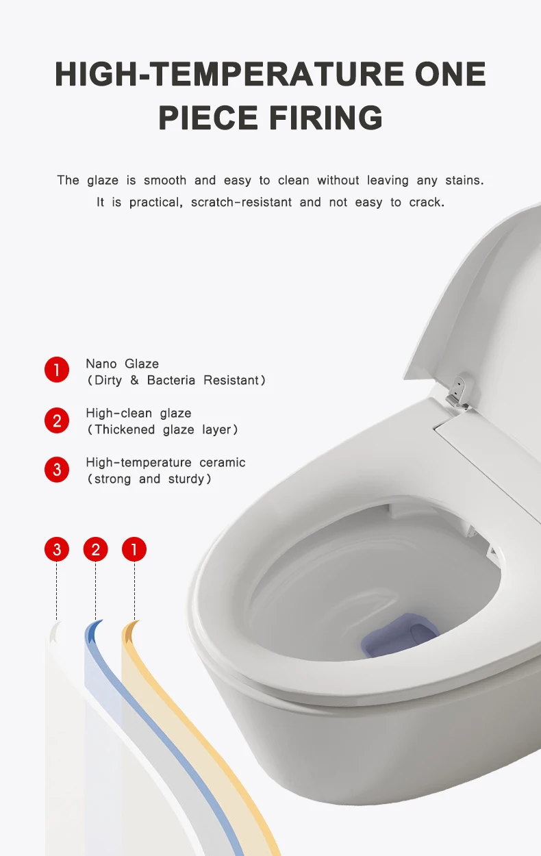 Customized One Piece Toilet - Modern, Efficient, and Durable