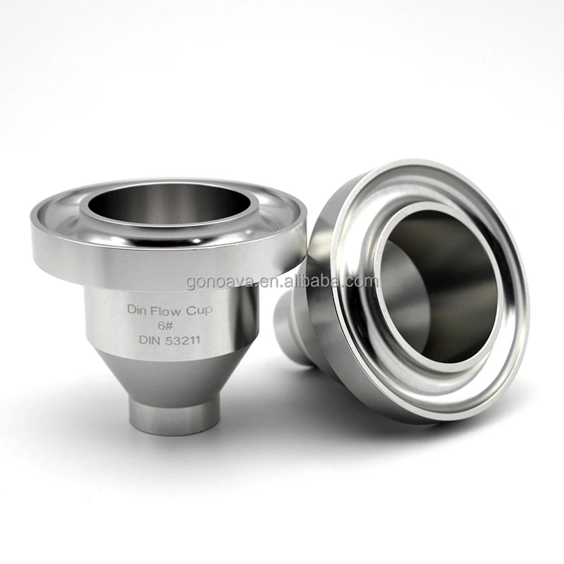 DIN Portable Viscosity Cup Coating Viscometer Stainless Steel