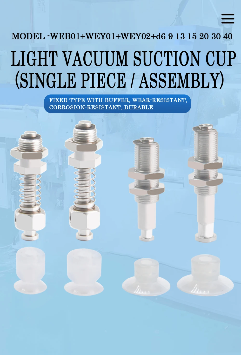 Mini Suction Cups - Durable, Versatile, and Efficient