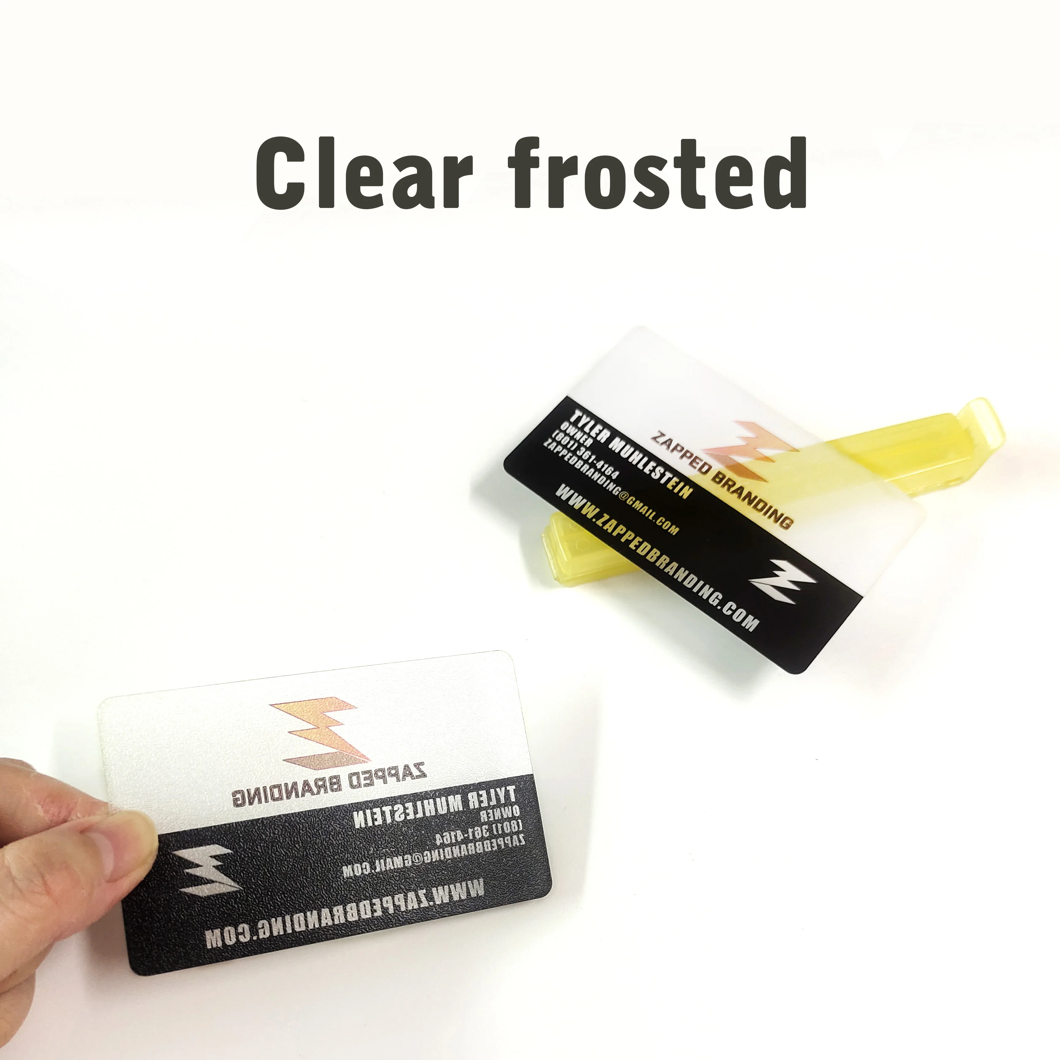 Customized Design Credit Card Size PVC Plastic Gift Card