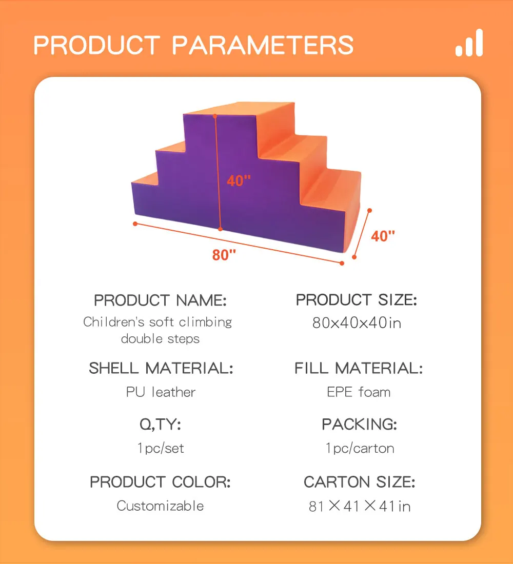 Eco-friendly Eva Pu Foam Filling Soft Pu Leather Cover Double Steps ...