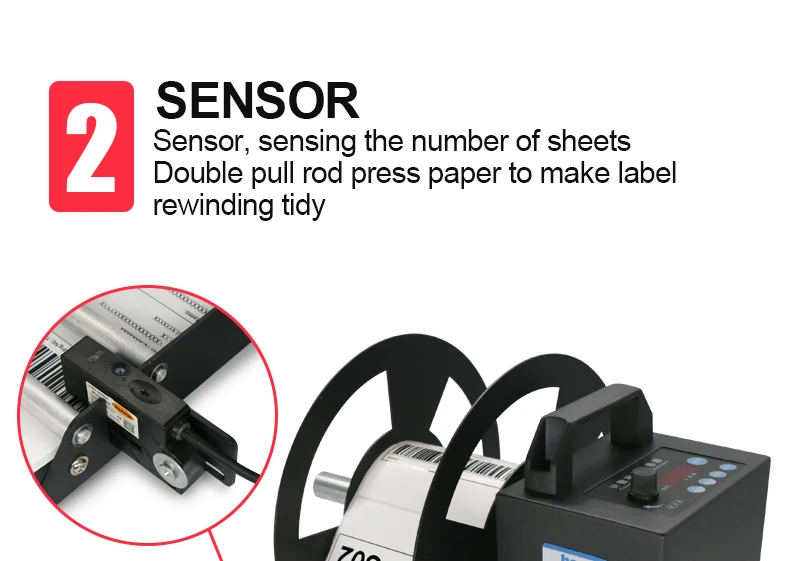 Label Rewinder With Counter,Self-adhesive Label Reel,Automatic ...