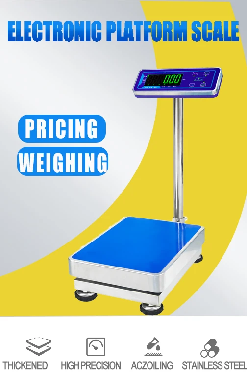 Factorysmall Industrial Digital Weighing Scales 150kg 300kg Stainless ...