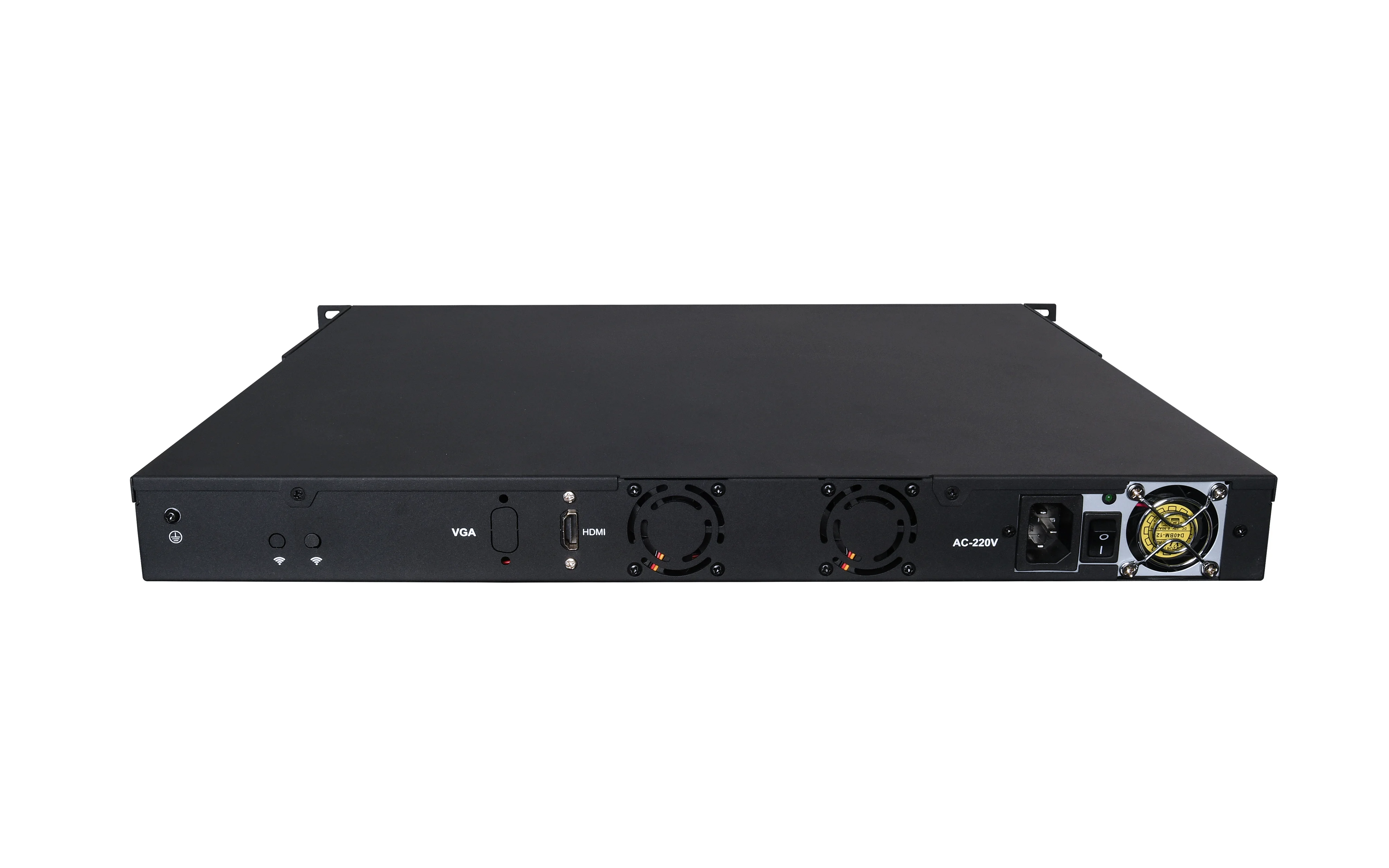 Lga1700 Network Application 1u Server Chassis Industrial Computer 6*lan ...