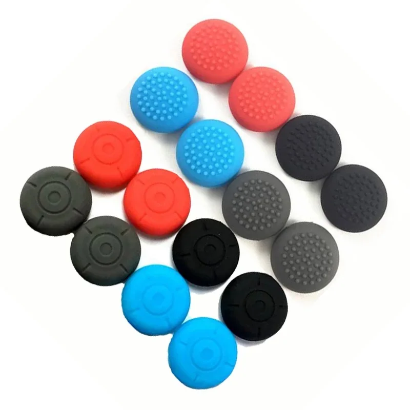 2 Silicone Thumb Stick Grip Caps Analog Joystick Cover Case For ...
