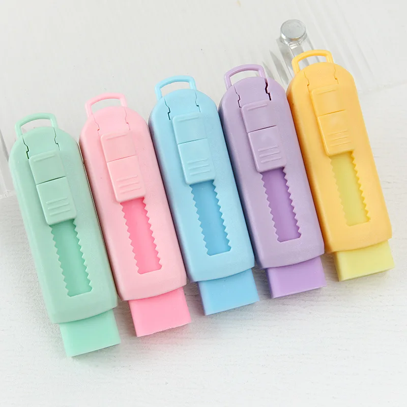 Cute Cartoon Macaron Color Eraser - High Appearance Level