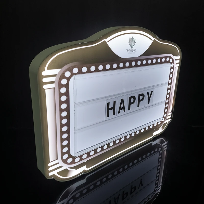 Wholesale Rechargeable Acrylic Led Messages Board Custom Vip Bottle ...