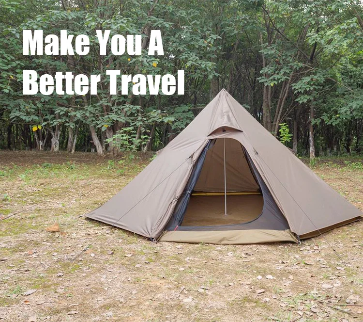 Waterproof Lightweight Luxury Pyramid Tent Hot Four Season Tents With 1 ...