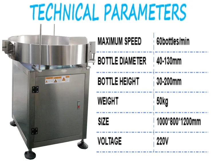 Rotary Bottle Collecting Table - Efficient & Reliable