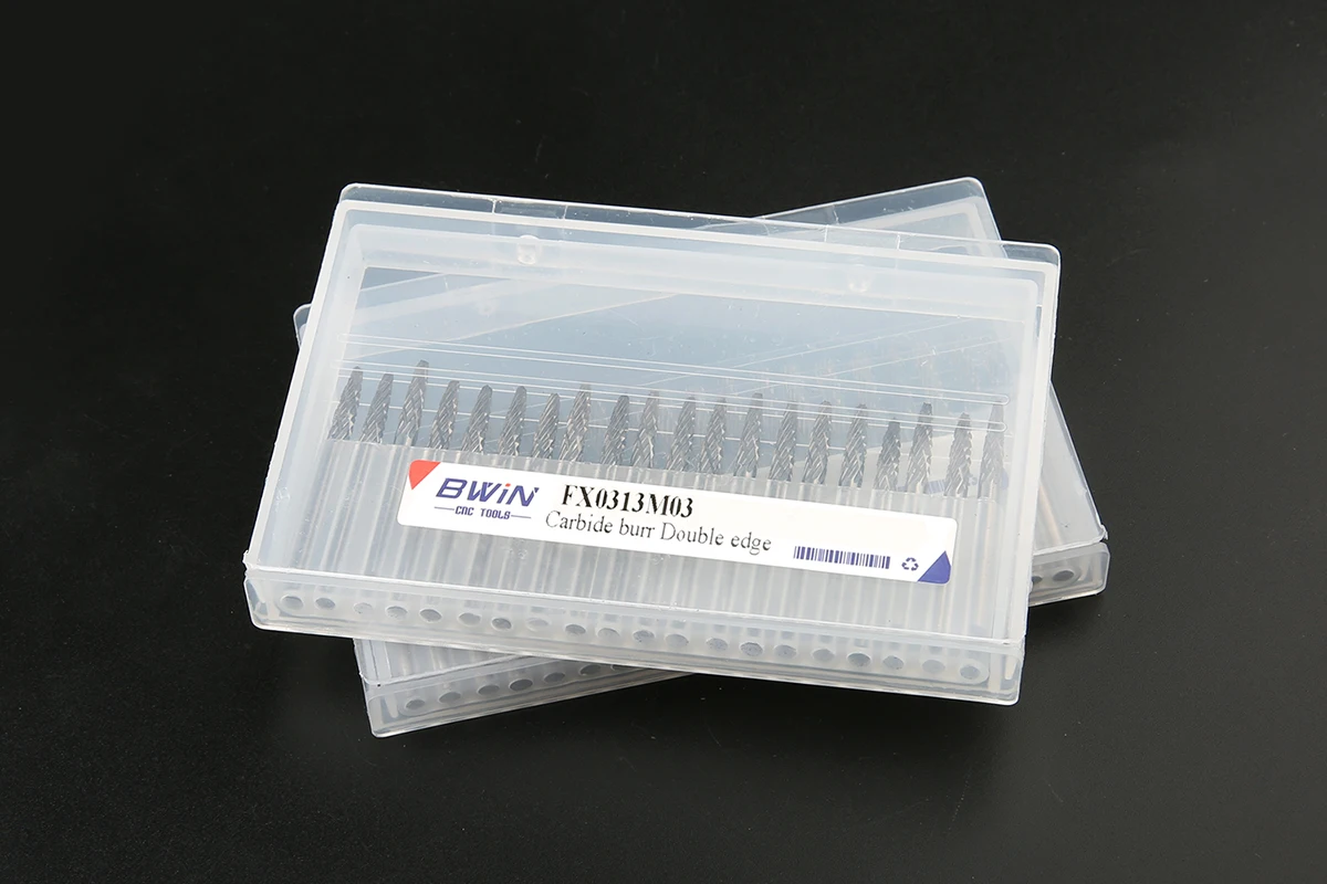 Bwin 3mm Wood Carving Rotary Burr Metal Deburring Polishing Tools ...