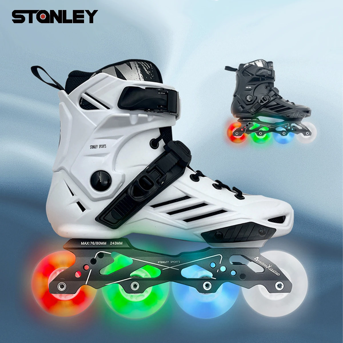Cheap Professional Flash Land Roller Skates 4 Wheels Adults Youth ...