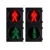 200mm 2 Aspect Led Pedestrian Traffic Signal Light Head - Buy Led ...