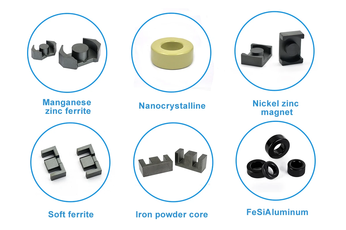 General Magnetic Soft Ferrites Magnetic Powder Iron Core Ferrite Core ...