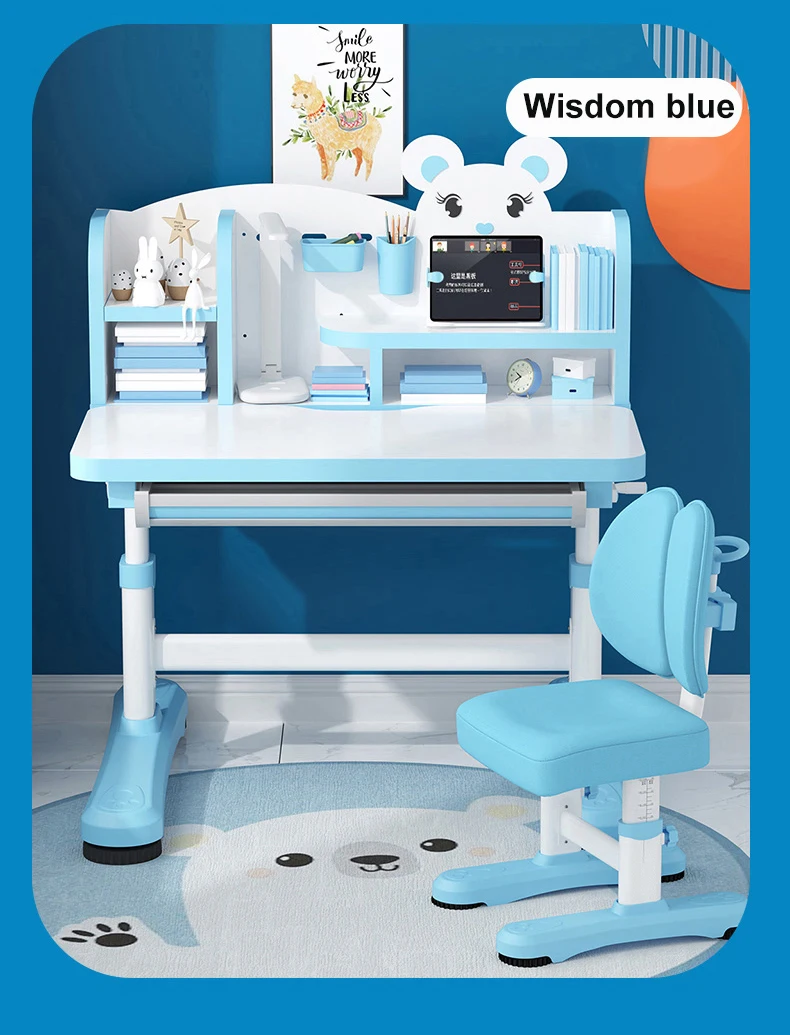 Primary School Furniture Student Desk And Chair Kids Study Table Chair ...