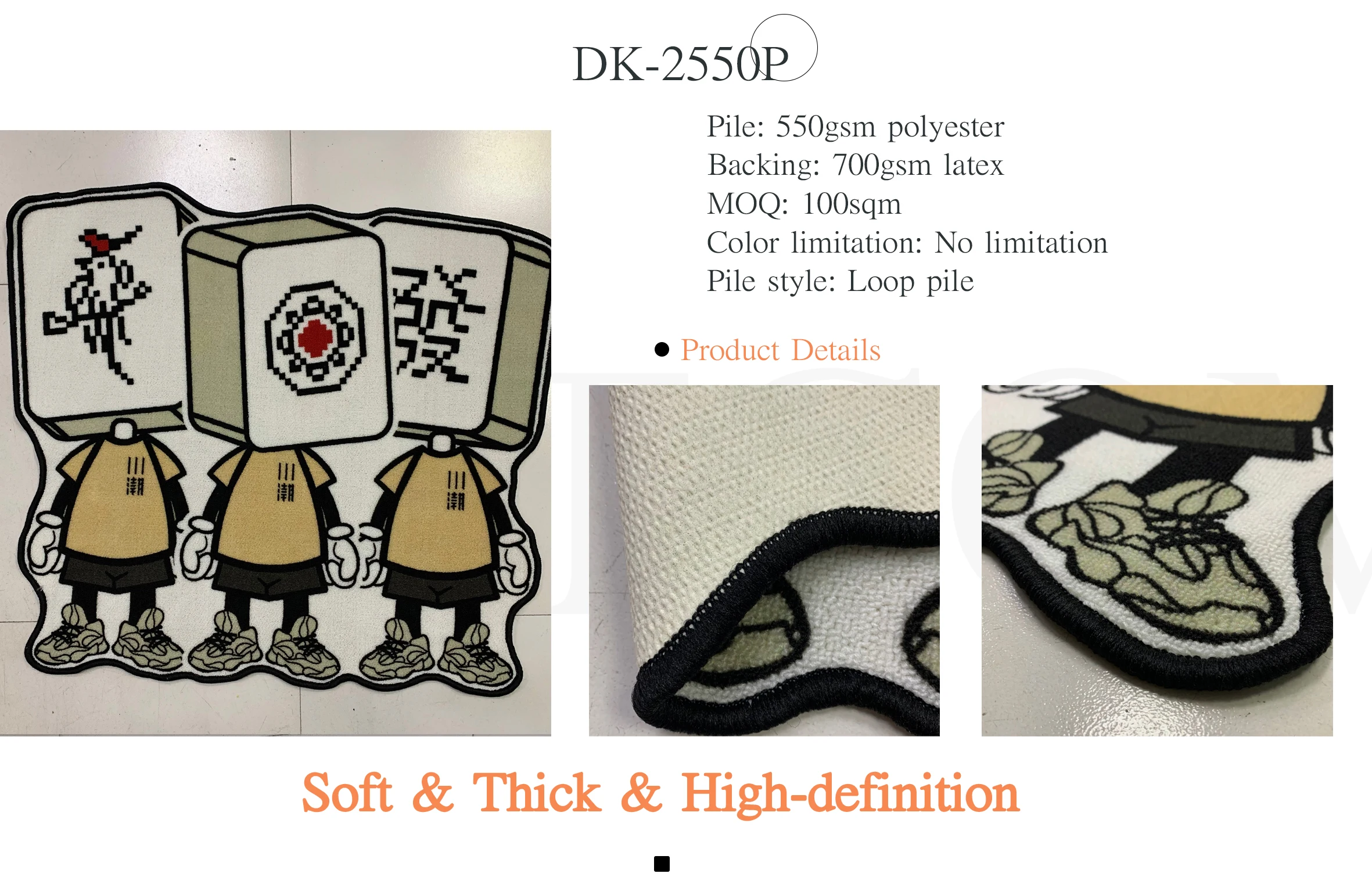 Home Modern Rugs Cute Donut Soft Tufted Custom Size Flower Rug Bath ...