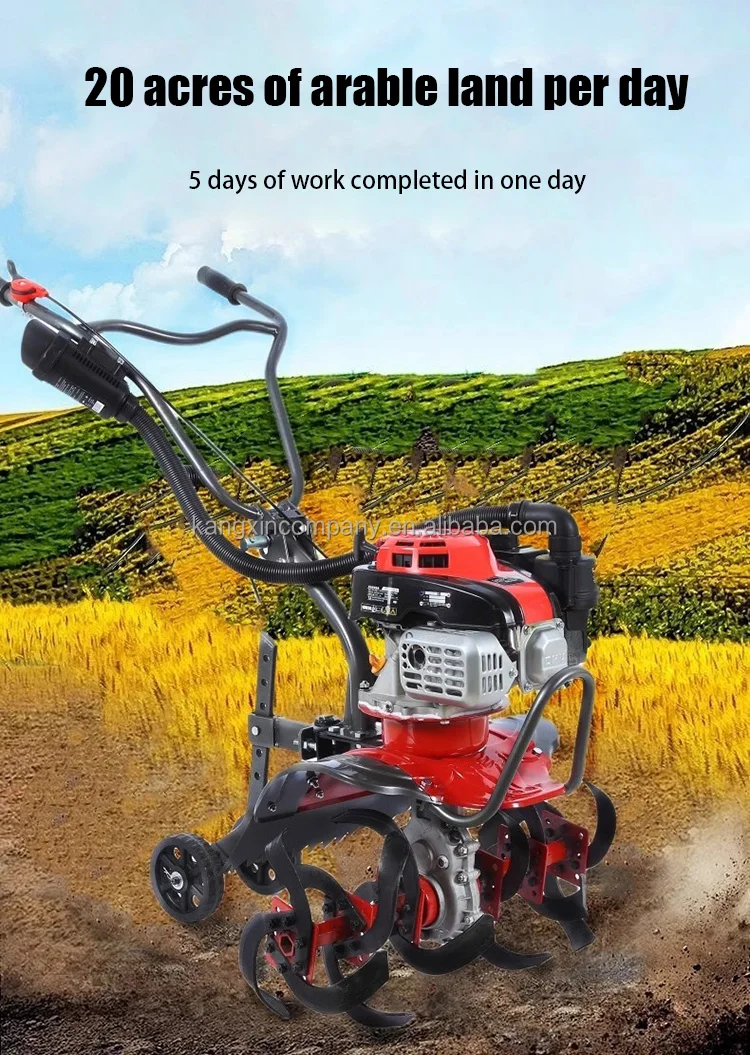 Multifunctional Agriculture Trencher Machine Tractor Rotary Tiller With ...